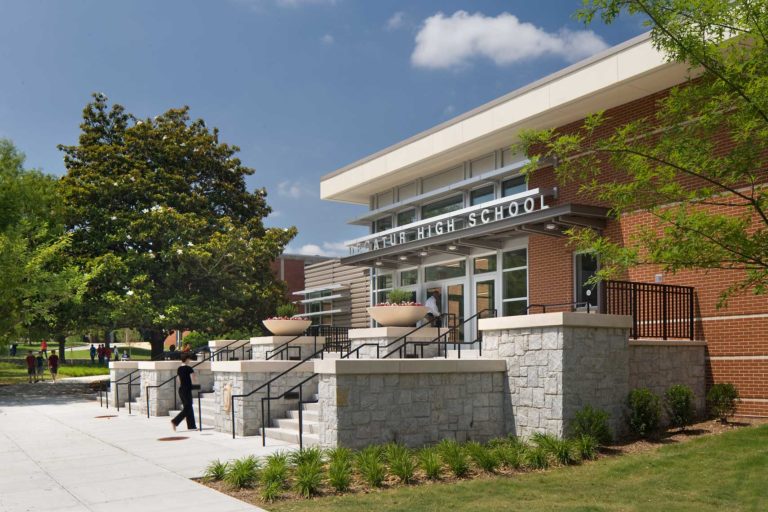 Decatur High School | Gymnasium EntryCollins Cooper Carusi Architects ...